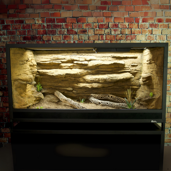 Vivarium 48" Sliding Door Reptile Terrarium – Premium 3 Size Enclosure ...